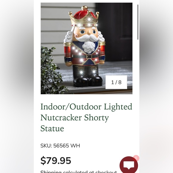 Plow & Hearth | Holiday | Indooroutdoor Lighted Nutcracker Shorty ...